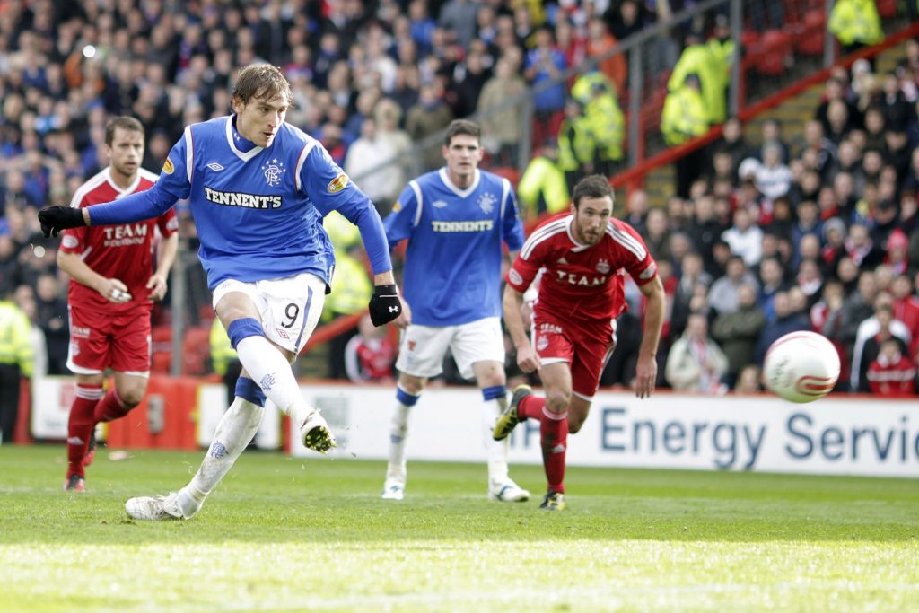 Rangers: Fans discuss Nikica Jelavic on anniversary of Old Firm winner ...